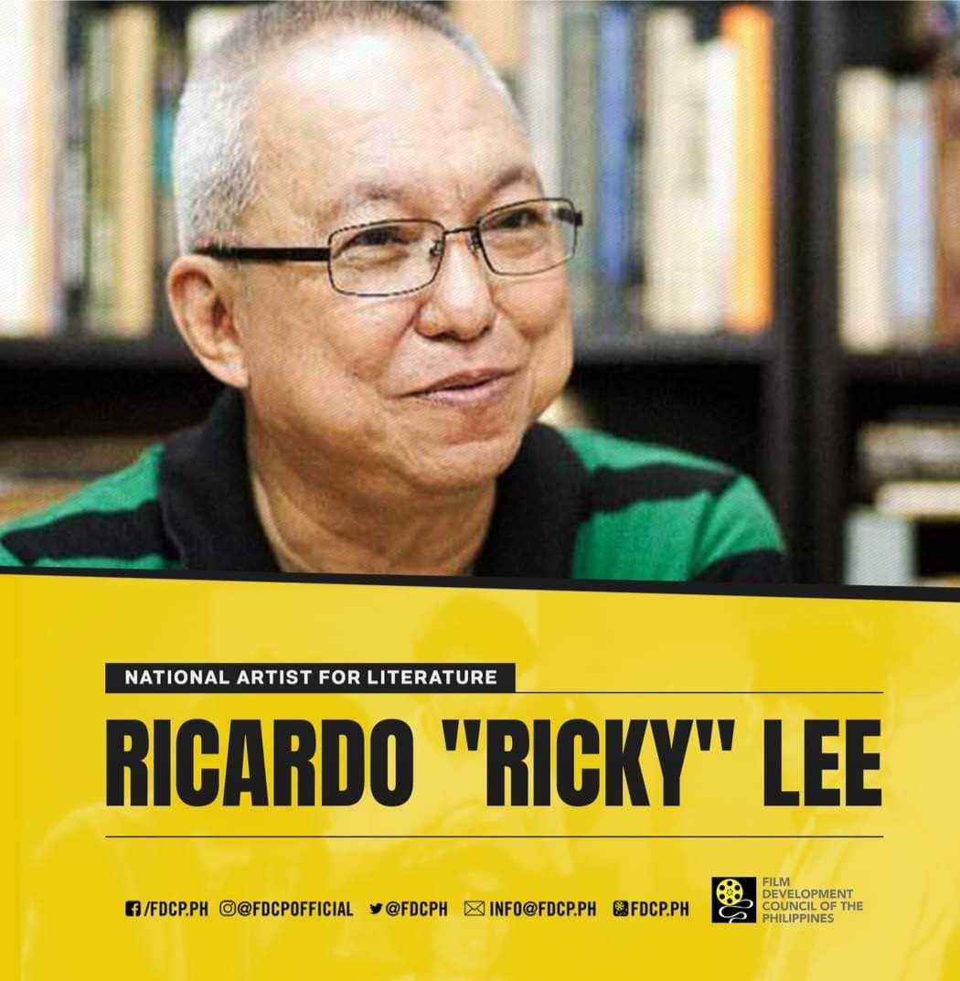 Ricky Lee, National Artist for Literature – The Infinite Library and ...